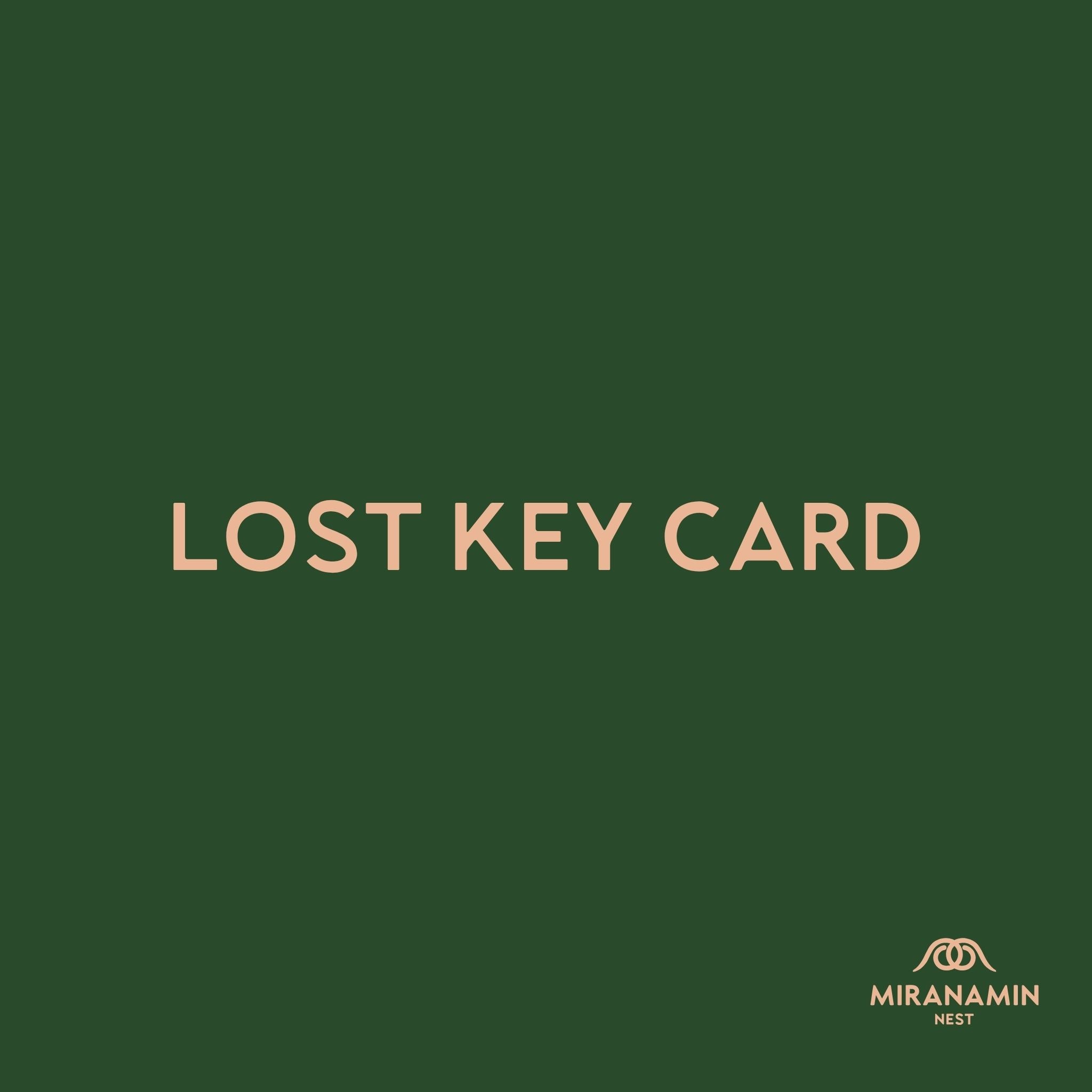 Oops! Lost Key Card – Shop The Nest by the Sea